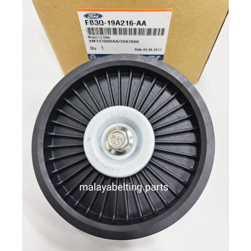 FORD RANGER T7 ( FB3Q-19A216-AA ) FAN BELT PULLEY FORD T7 ORIGINAL ...