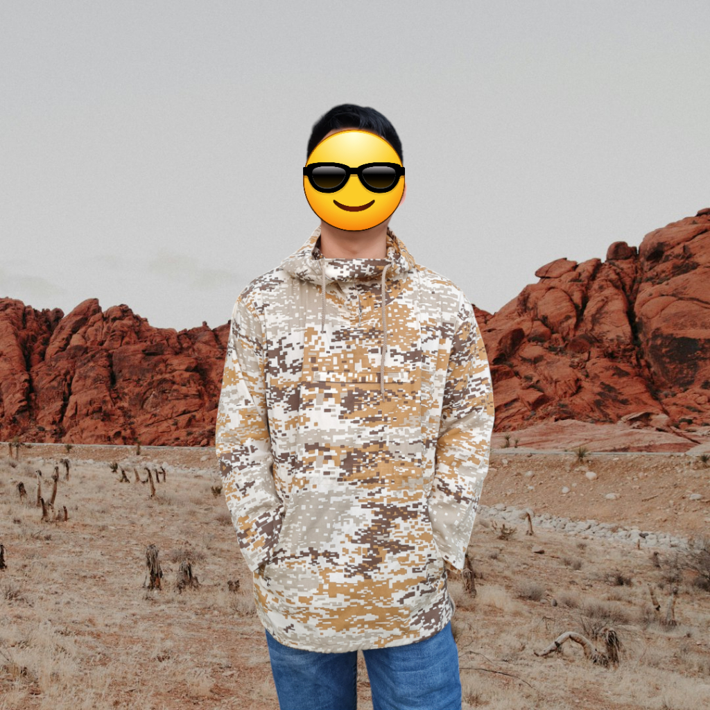 Outdoor Hoodies Jacket Geologist Desert Digital Camo Tactical Zip ...