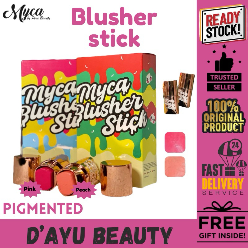 Myca blusher stick READY STOCK 💯original HQ | Shopee Malaysia