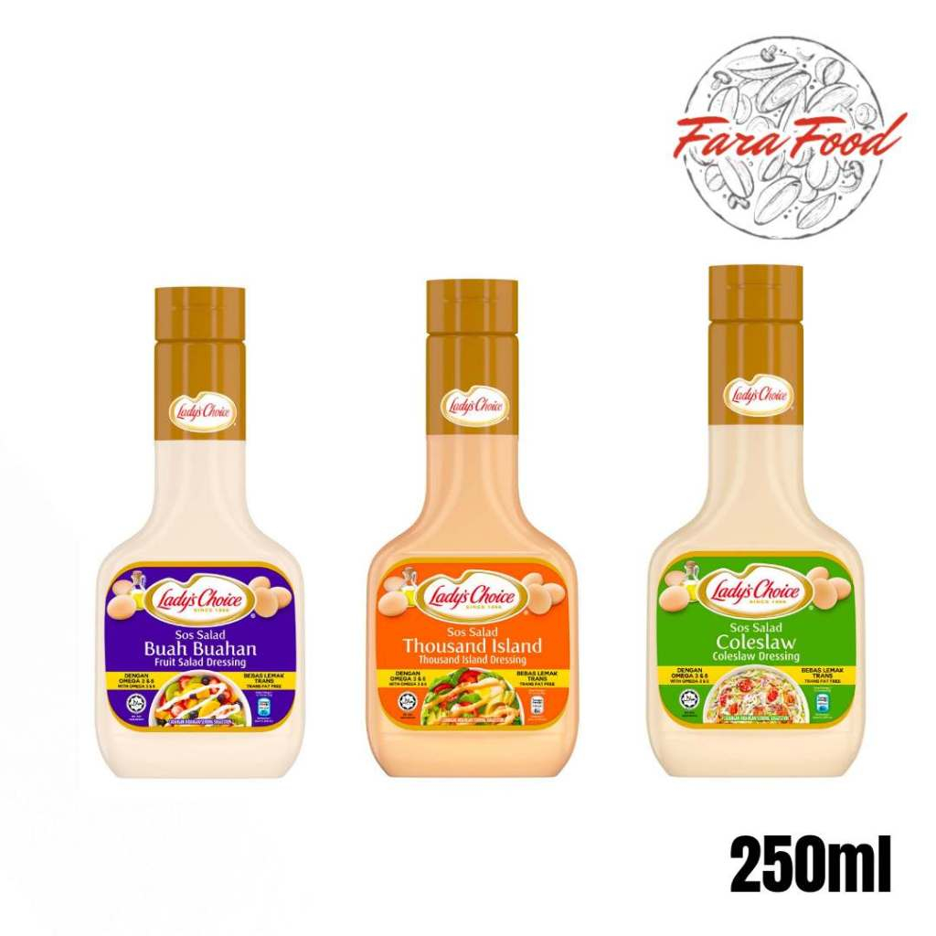 Mayonis Mayonnaise Sauce Salad Dressing Sos Mayo Thousand Island Lady's ...