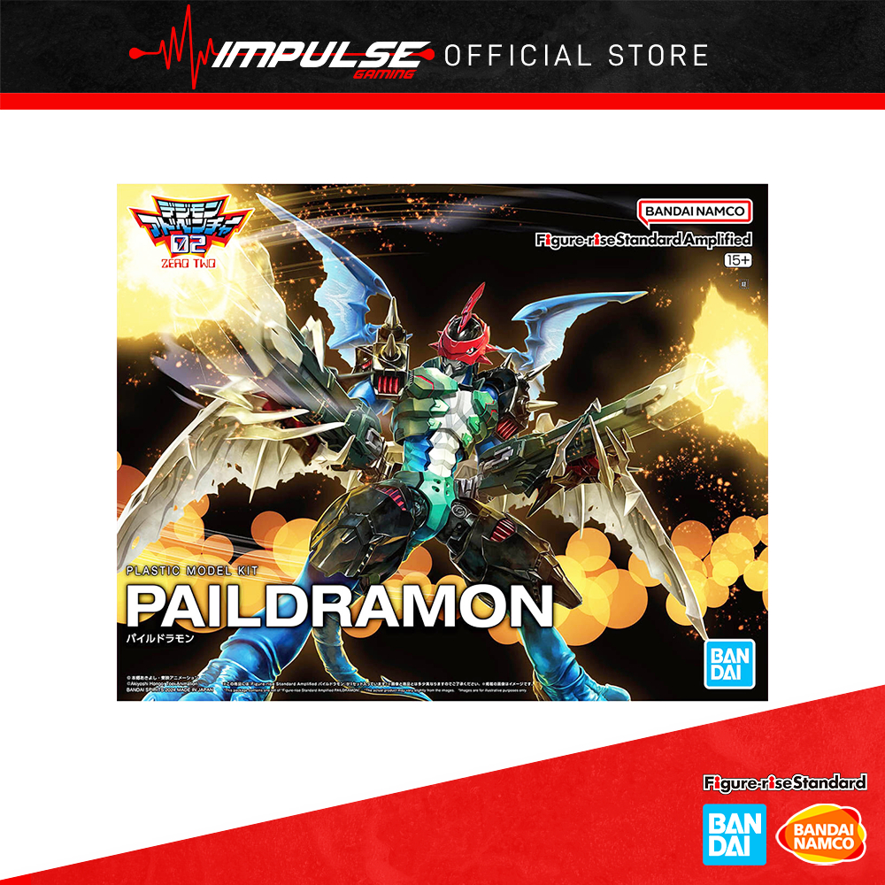 Bandai Digimon Figure-Rise Standard [Amplified] Paildramon (5067180 ...