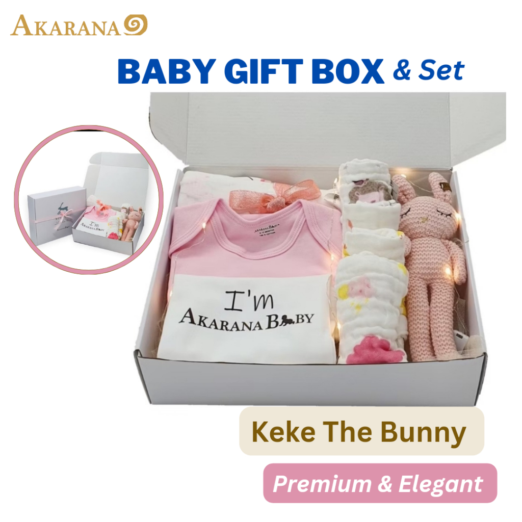 Akarana Baby Keke The Bunny Gift Box for Baby Newborn Fullmoon Gift ...