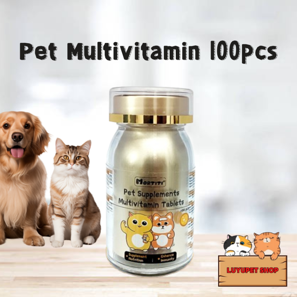 MORTITI Multivitamin Vitamin Cat Vitamin For Dog Vitamin For Cat ...