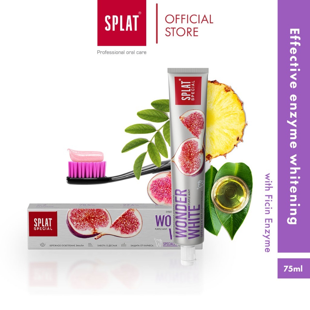 SPLAT Special Series Wonder White Toothpaste [75ml] | Shopee Malaysia