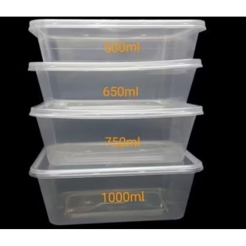 Container 500/650/700/1000 ML 50set | Shopee Malaysia