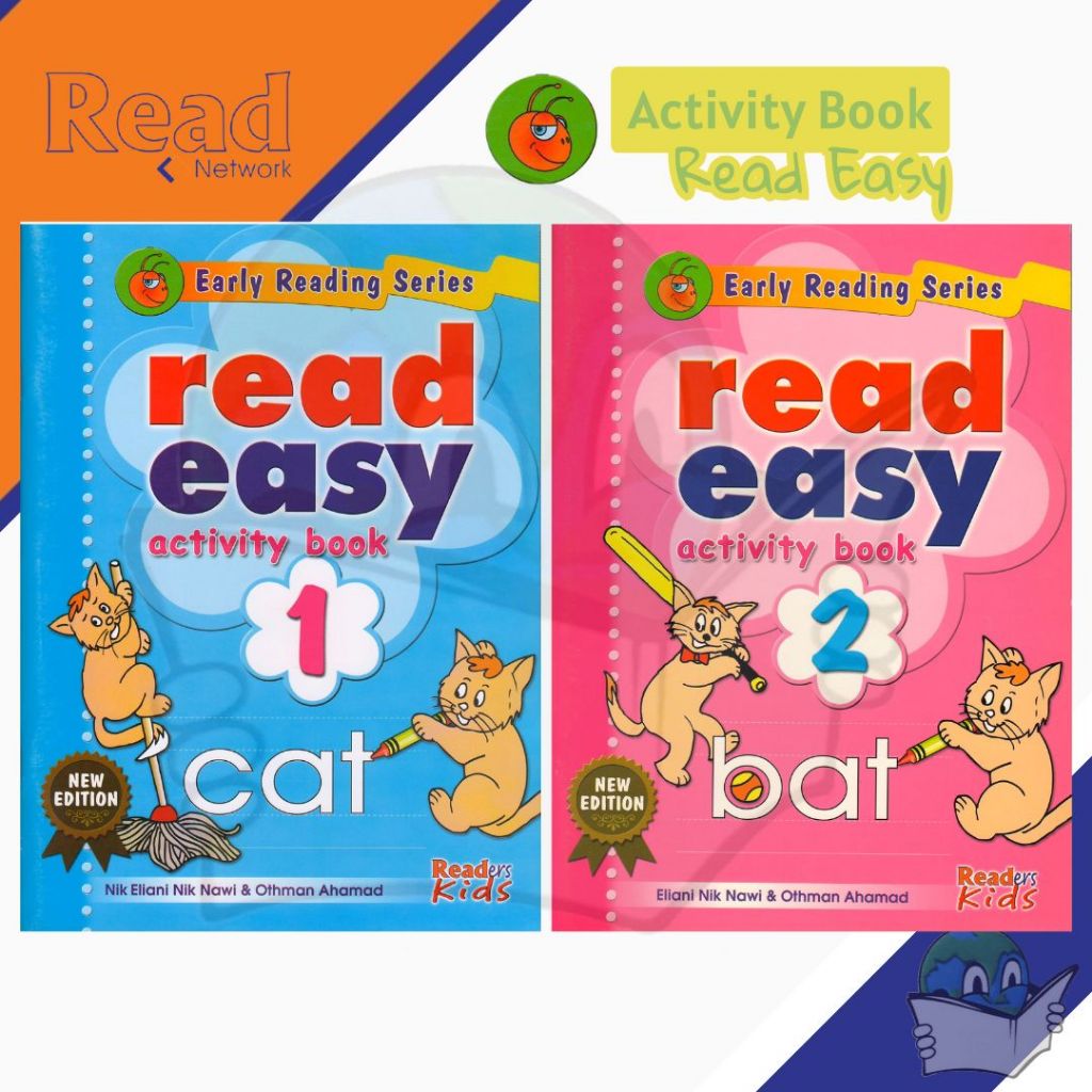 Early Reading Read Easy Activity Book [ReadNetwork] | Shopee Malaysia