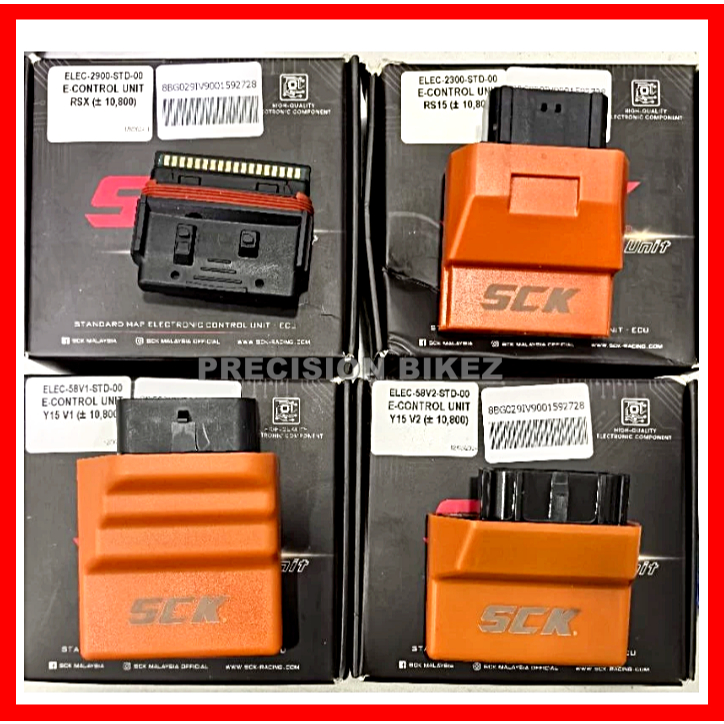SCK RACING STANDARD ECU E CONTROL UNIT Y15 V1 V2 RS150 RSX150 RSX ...