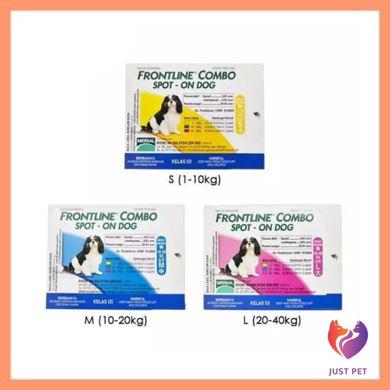 Frontline Combo Spot On Dog | Shopee Malaysia