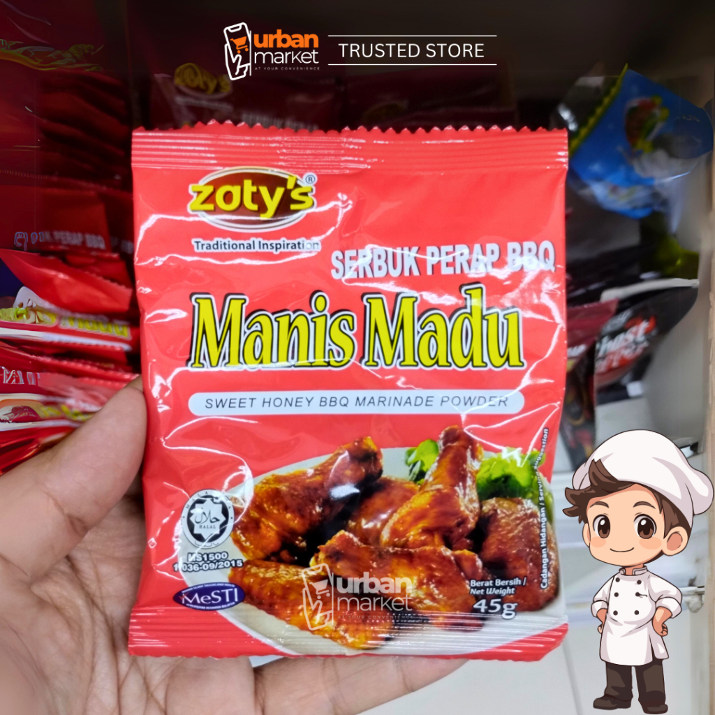 Serbuk Perap BBQ Manis Madu | Shopee Malaysia