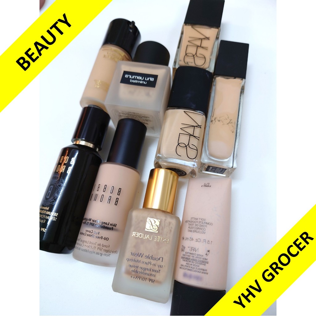 FOUNDATION EMPTY BOTTLE Blush, Concealer, NARS MAC 3CE LAURA MAKEUP ...