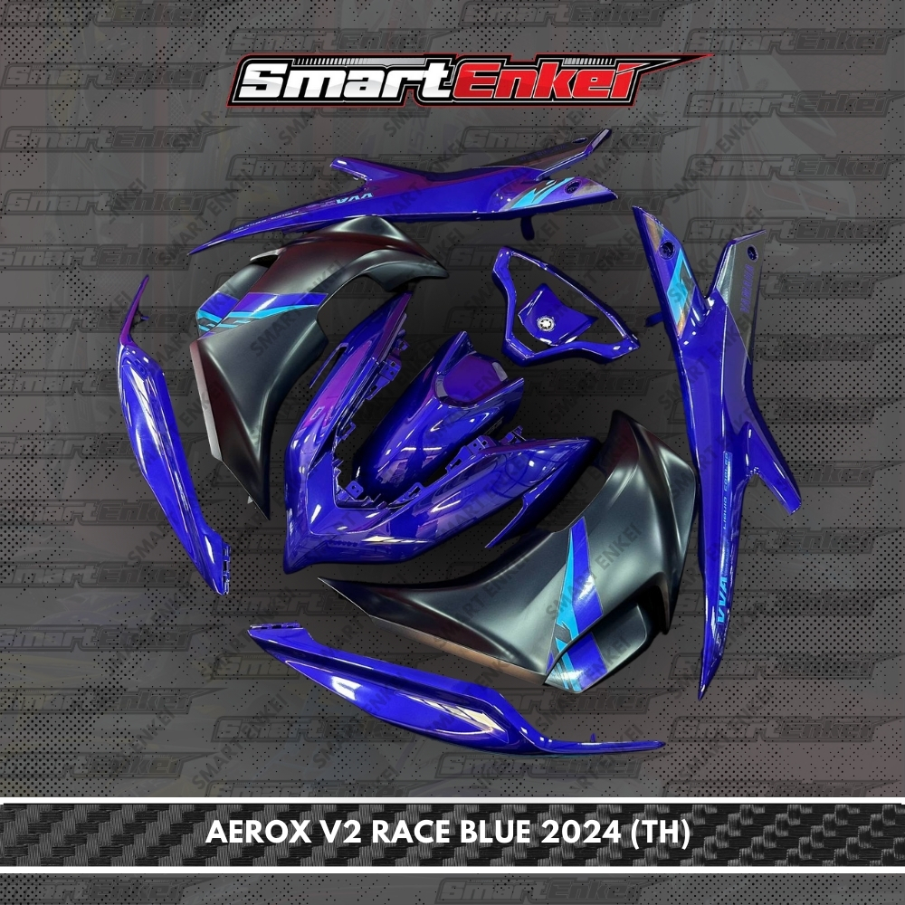 NVX155 V2 AEROX RACE BLUE 2024 COVERSET ORIGINAL THAILAND | Shopee Malaysia