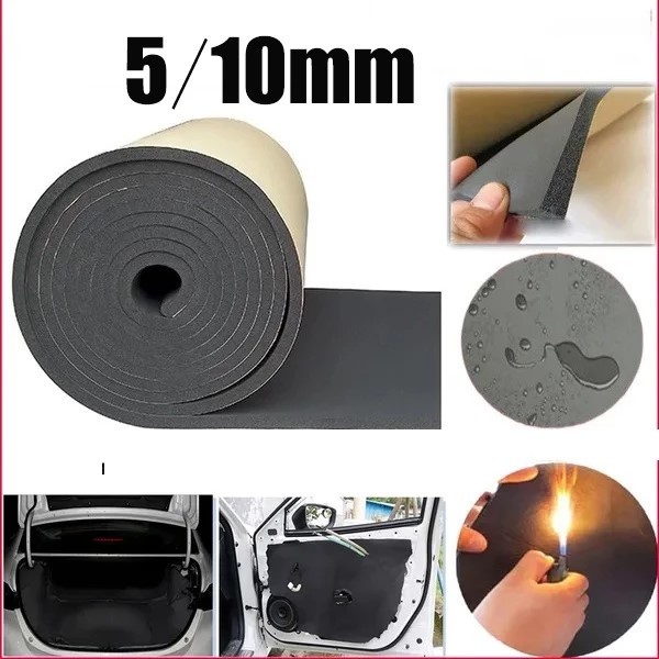 Car Sound Proof Sponge Insulation Foam Soundproofing Mat Door Bonnet ...