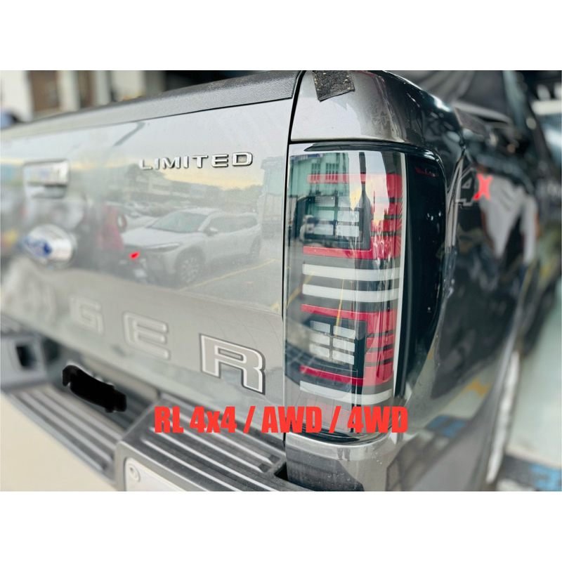 Ford ranger T6 T7 T8 V9 rear led tail lamp fog light taillamp taillight ...