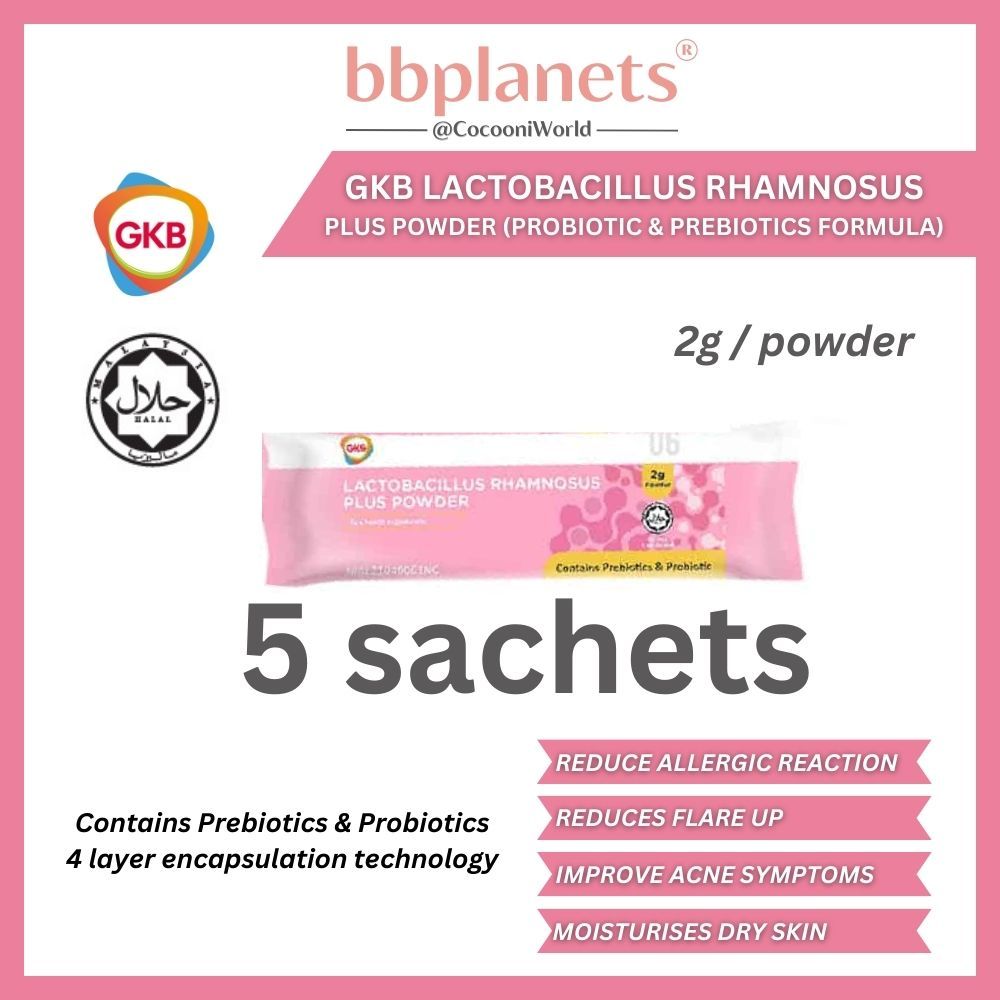 GKB Lactobacillus Rhamnosus Plus 5 sachets / 30 sachets | Probiotic for ...