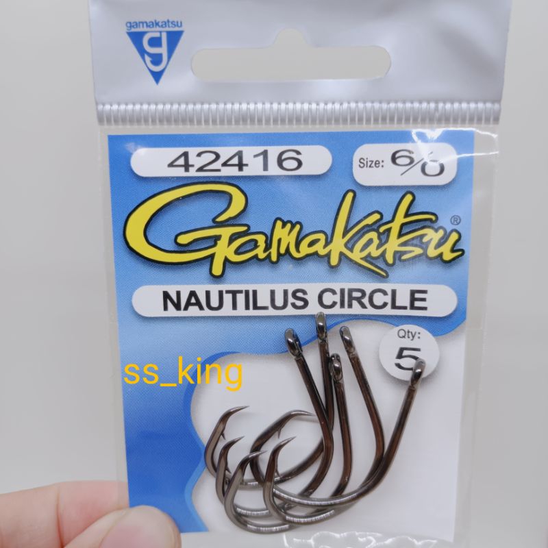 Gamakatsu Nautilus Circle hook mata kail Gamakatsu japan | Shopee Malaysia