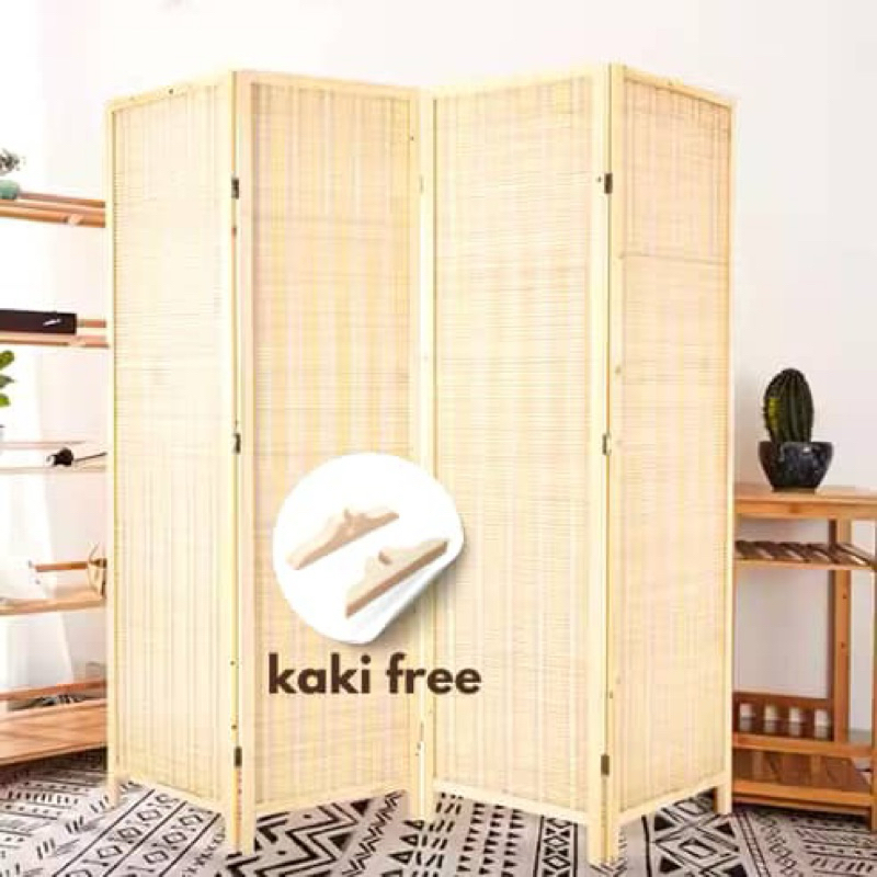 Elegant Foldable Room Divider - Modern 4-Panel & 6-Panel Partition for ...