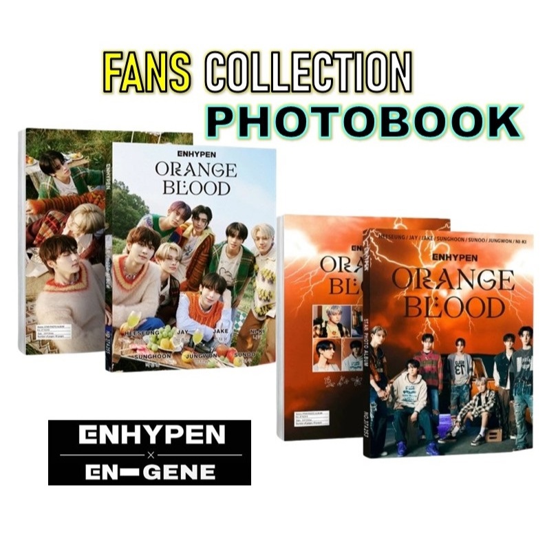 Enhypen FANS Photobook. Enhypen Engene Photobook. Fankit Collection ...