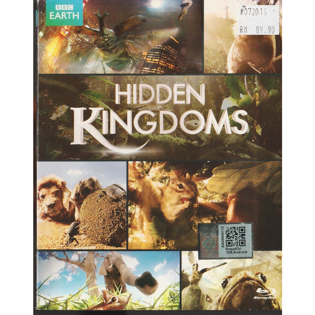 BLURAY HIDDEN KINGDOMS ( ORIGINAL BLU-RAY ) | Shopee Malaysia