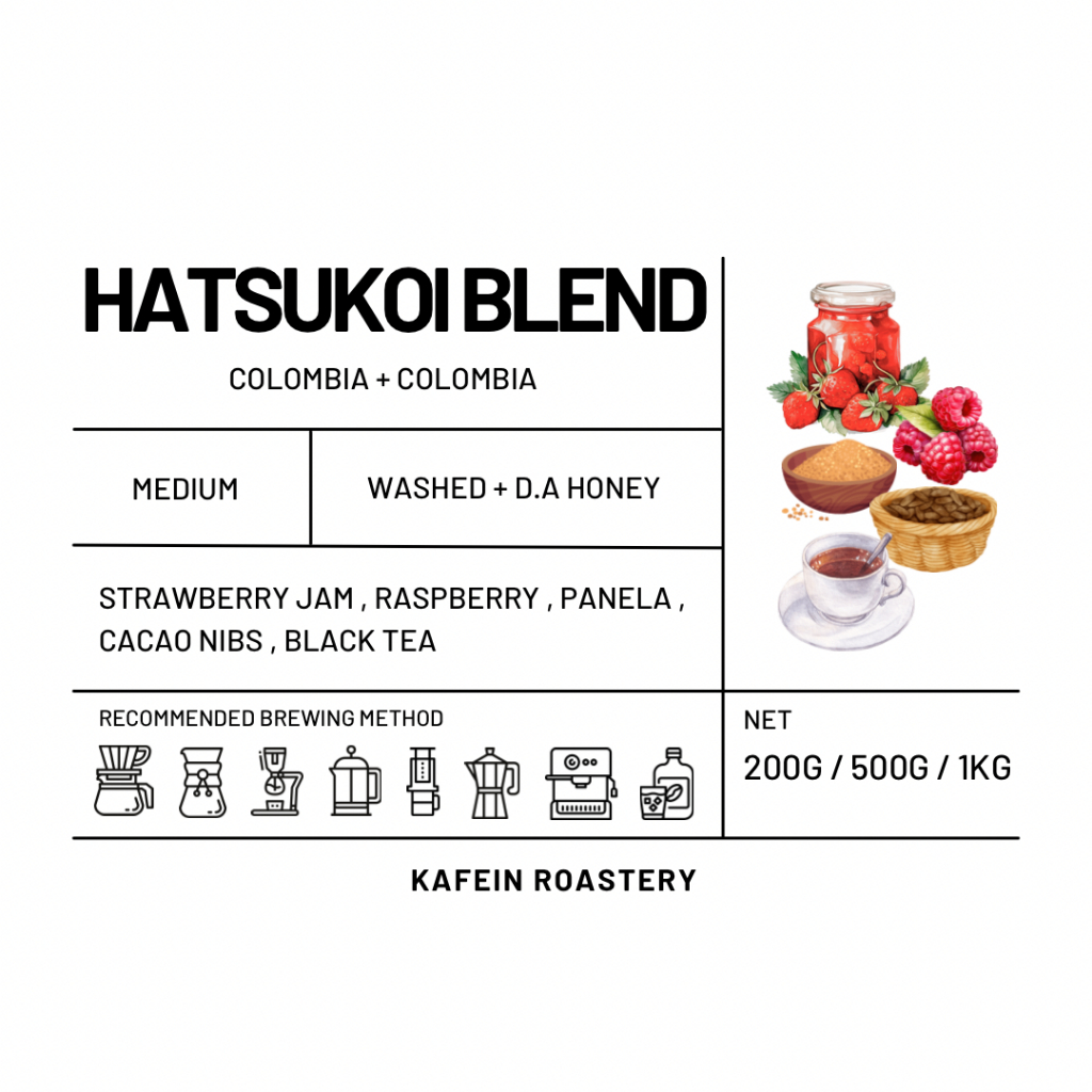 [Coffee Bean] Hatsukoi Blend | Washed & Anaerobic Honey Process ...