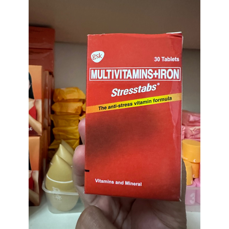 Stresstabs Multivitamins + Iron 30 Tablets | Shopee Malaysia