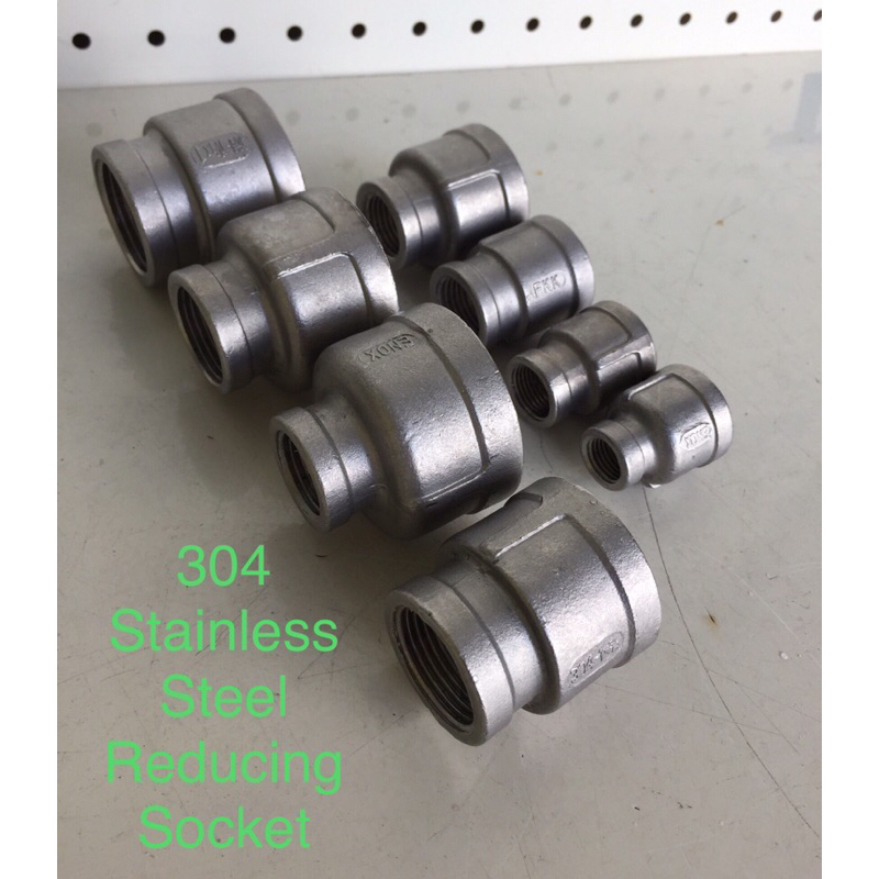 SUS304 Stainless Steel Reducing Socket / Reducer 304 | Shopee Malaysia