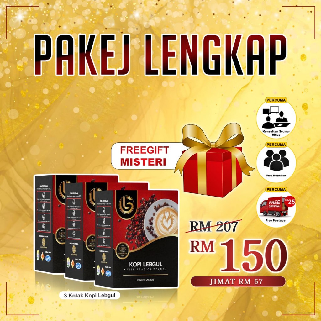 KOPI LEBGUL Penambah Tenaga & Kesihatan Mata (3 Kotak) | Shopee Malaysia