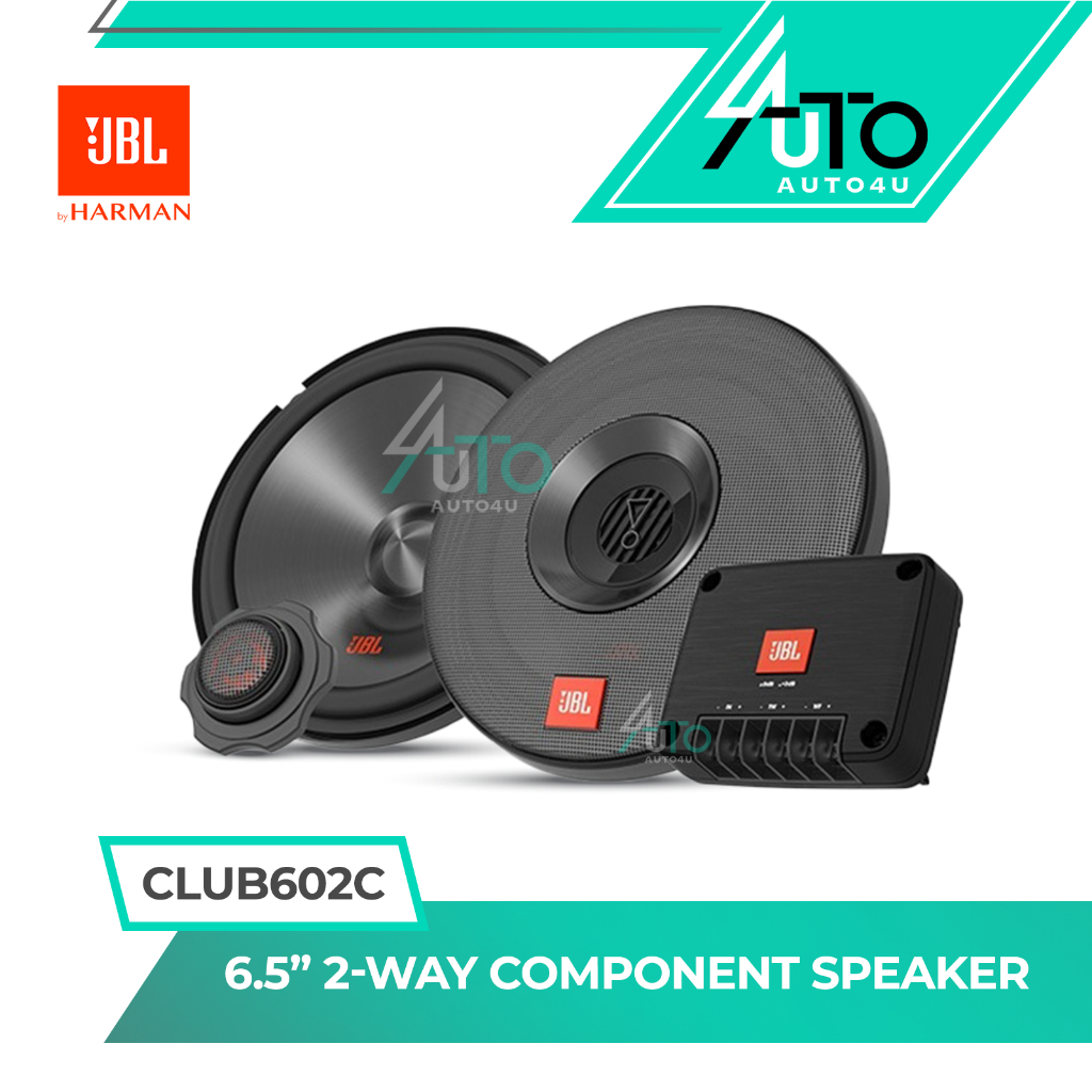 JBL Club Series Club 602C 2way Component Set Car Speaker Perodua Proton Honda Toyota Nissan ...