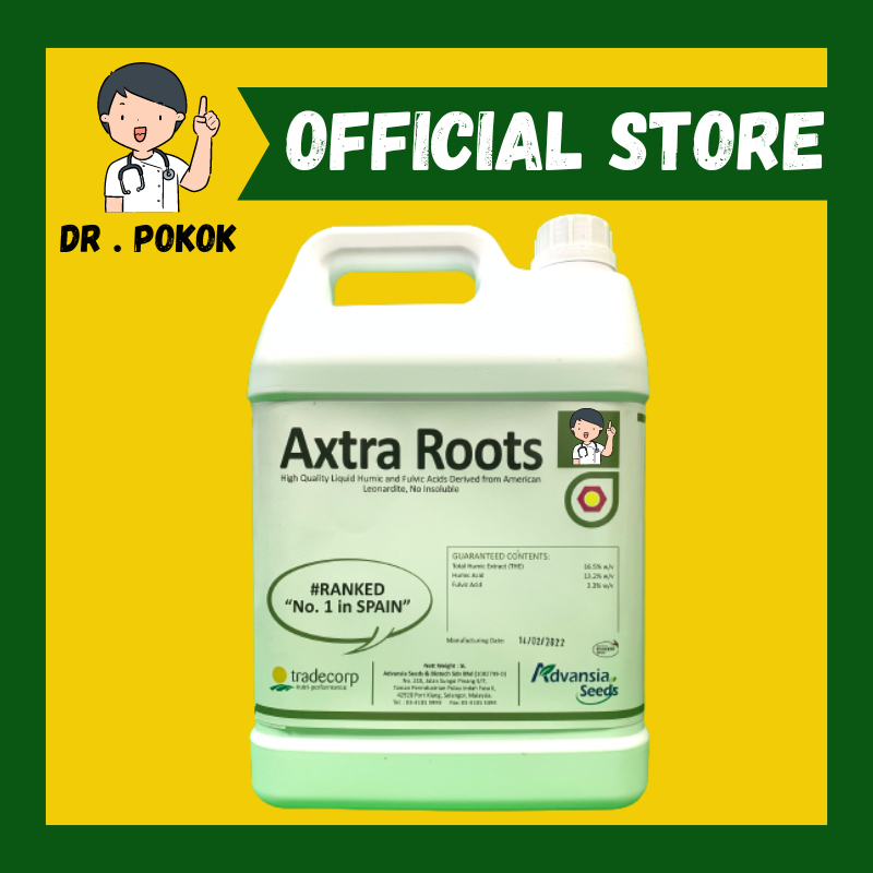 [ORIGINAL] 5L AXTRA ROOTS ADVANSIA Humic Acid/Fulvic Acid/Baja Foliar ...