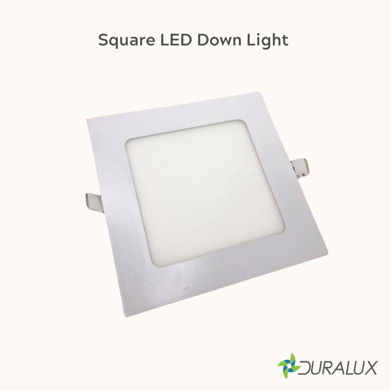 4" & 6" LED Square Recessed Panel Light 18W | Shopee Malaysia