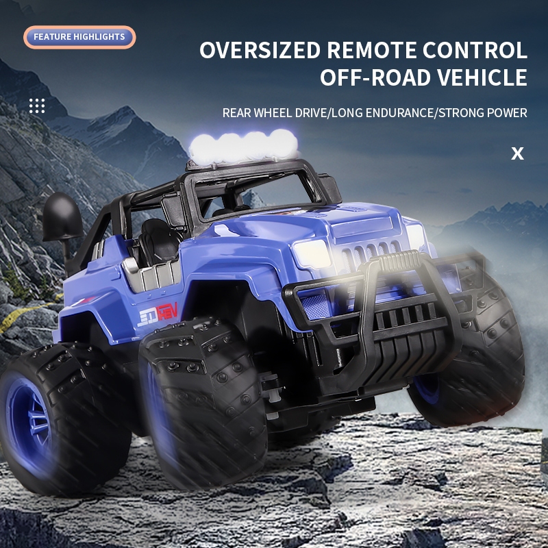 Oversized Remote Control Off-Road Vehicle RC car Jeep Truck Vehicle ...