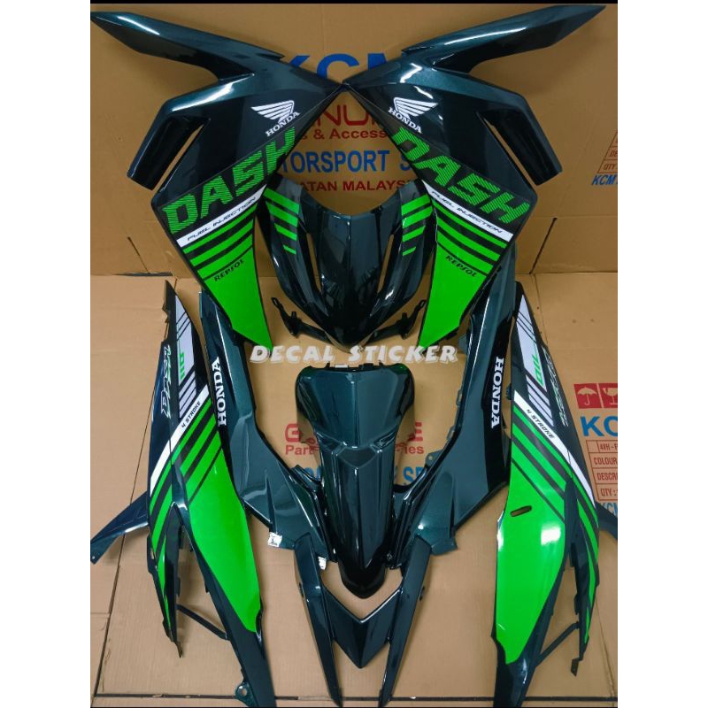 STICKER HONDA DASH V2-V5 EDITION BATMAN/ BATIK&BATMAN/STRIPE HONDA DASH ...