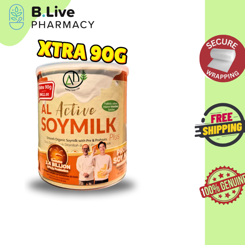 Activelife Active Soy Milk Plus With Fenugreek 600G+90G | Shopee Malaysia