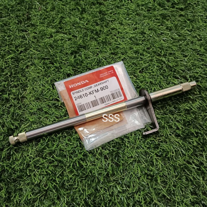 ORIGINAL HONDA EX5 DREAM WAVE 100 GEAR SHIFT SHAFT SPINDLE COMPLETE ...