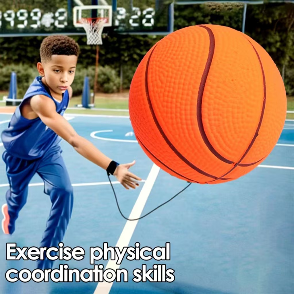 Bouncy Ball Elastic Children Toy Stress Relief Bouncy Ball Hand Throw ...