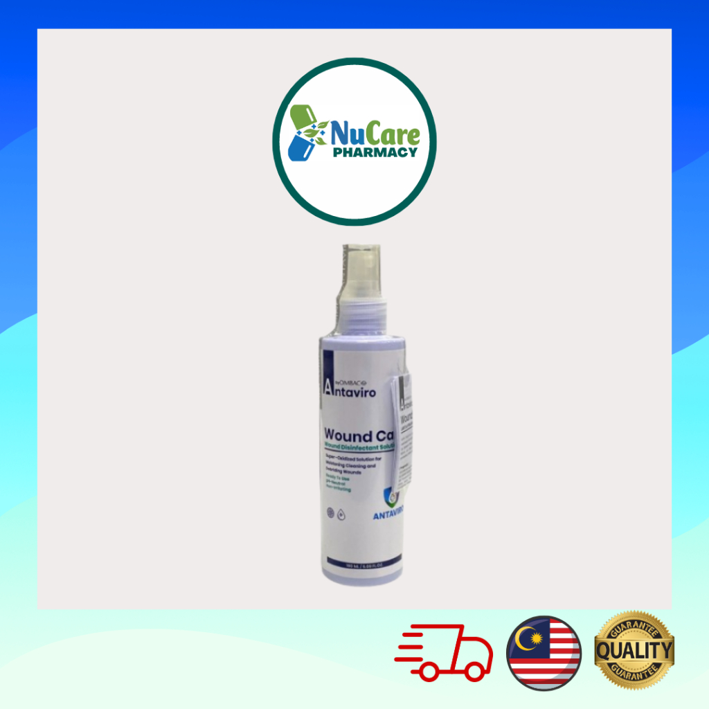 ANTAVIRO WOUND DISINFECTANT SOLUTION SPRAY 180ML/BOT [DERMACYN SOLUTION ...