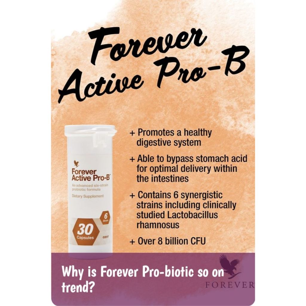 Forever Active Pro-B for perfect digestive system | Shopee Malaysia