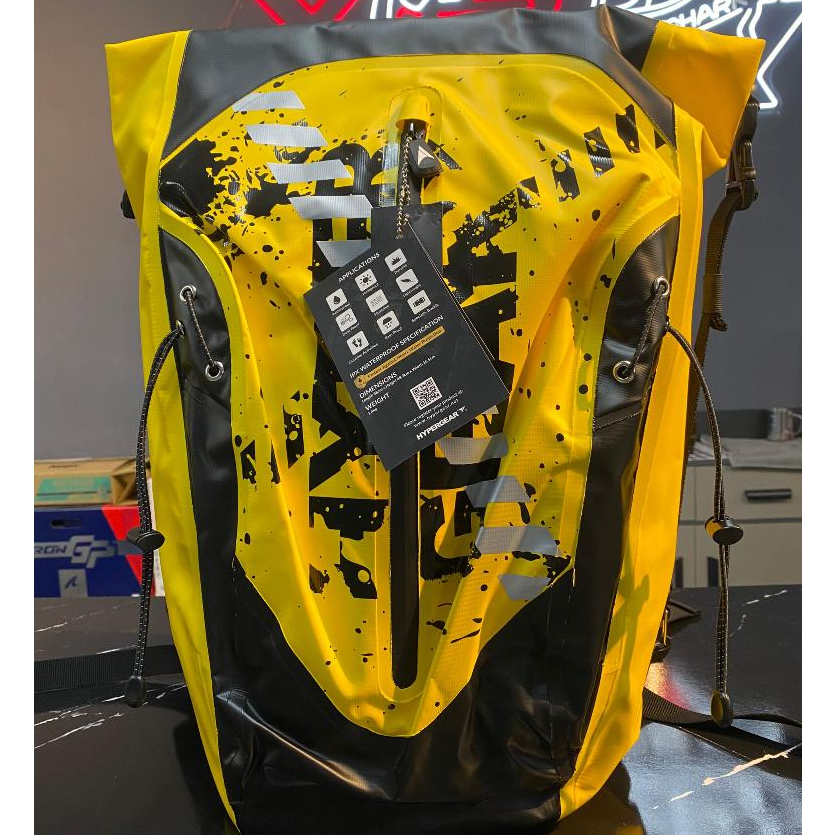 Hypergear Dry Pac Pro Gold SE Fast Slot Waterproof Backpack (30L ...