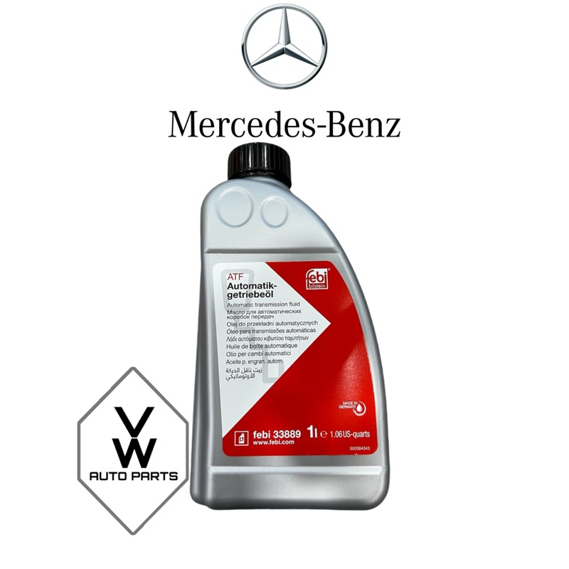 ( 100% FEBI GERMANY ) TRANSMISSION FLUID ATF OIL MERCEDES W203 W204 ...