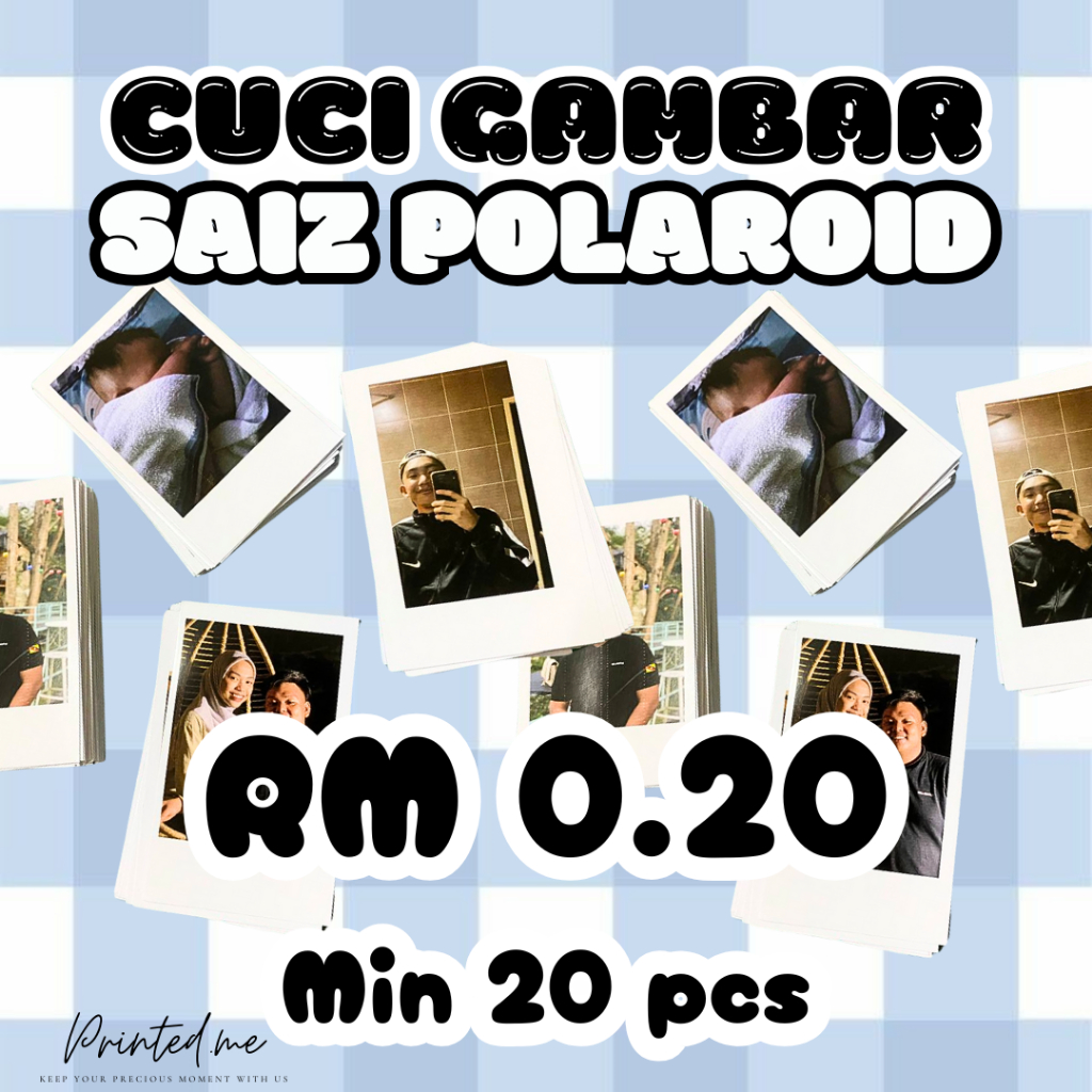 cuci gambar polaroid murah 2024 2025 | Shopee Malaysia