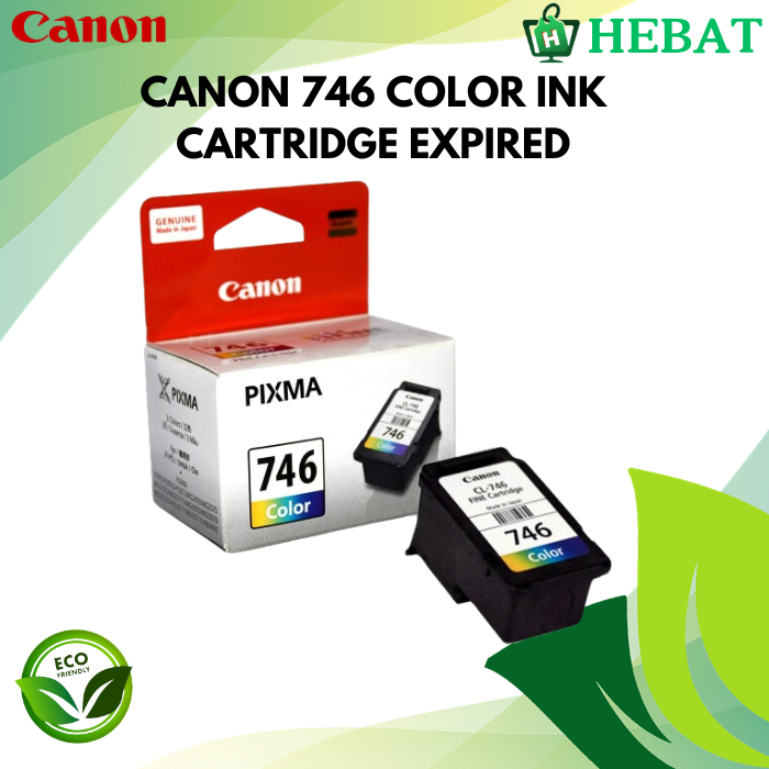 CANON 746 COLOR ORIGINAL INK CARTRIDGE-EXPIRED | Shopee Malaysia