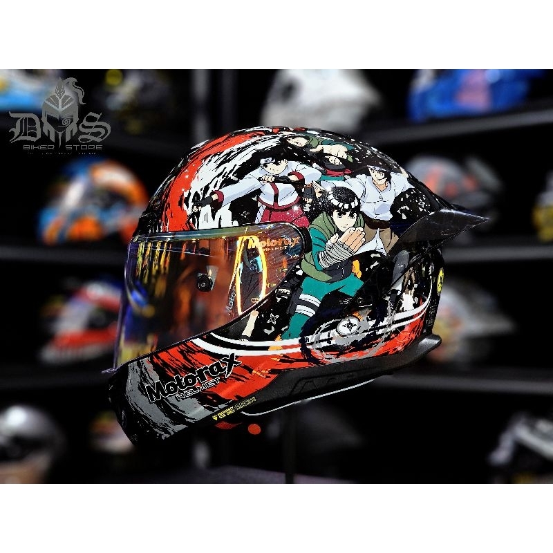 Original Motorax R50S Naruto One Piece Full Face Helmet | Shopee Malaysia