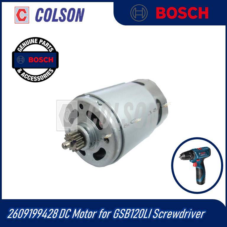 COLSON BOSCH DC Motor for GSB120LI Gen1 Cordless Impact Screwdriver GSB ...
