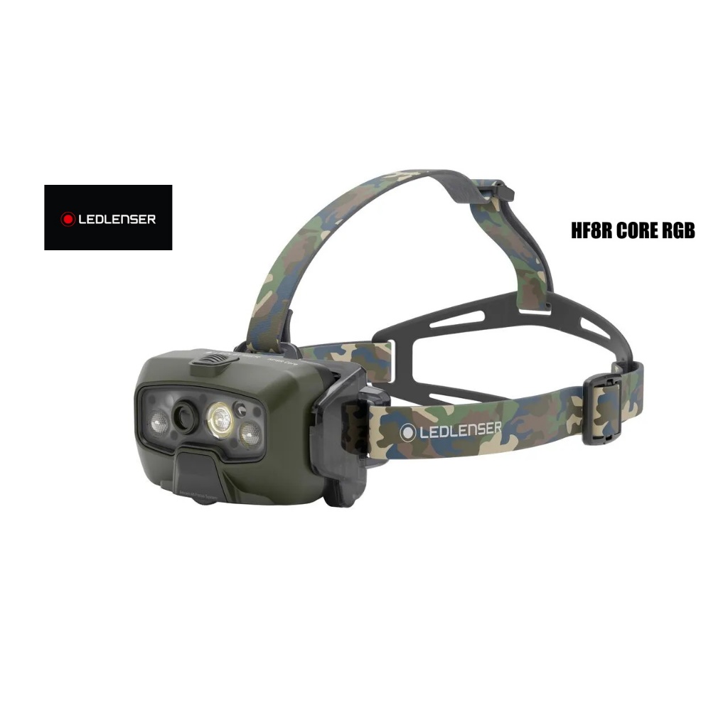 LED LENSER High Quality HF8R Core RGB 1600 Lumens LED Rechargeable ...