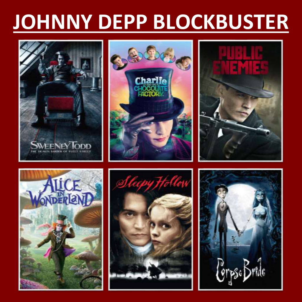 JOHNNY DEPP MOVIE COLLECTION | VIDEO BUDAK TERBARU | KOLEKSI PENDRIVE ...