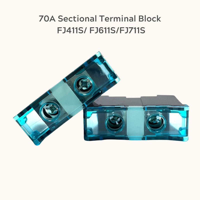 70A Sectional Terminal Block, FJ411S/ FJ611S/FJ711S | Shopee Malaysia
