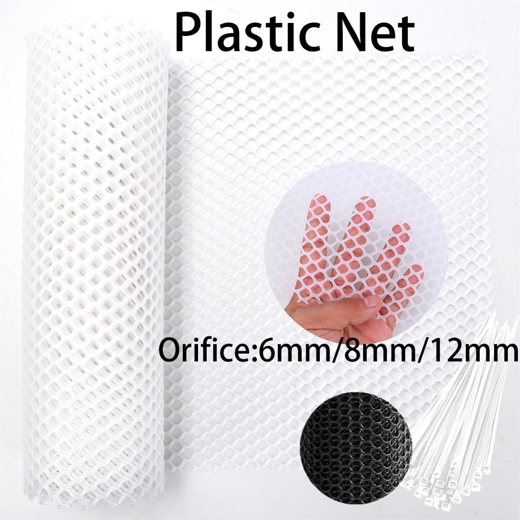 Balcony Railing Protection/Kucing Plastik Jaring Pagar/50cm/1m /PVC ...