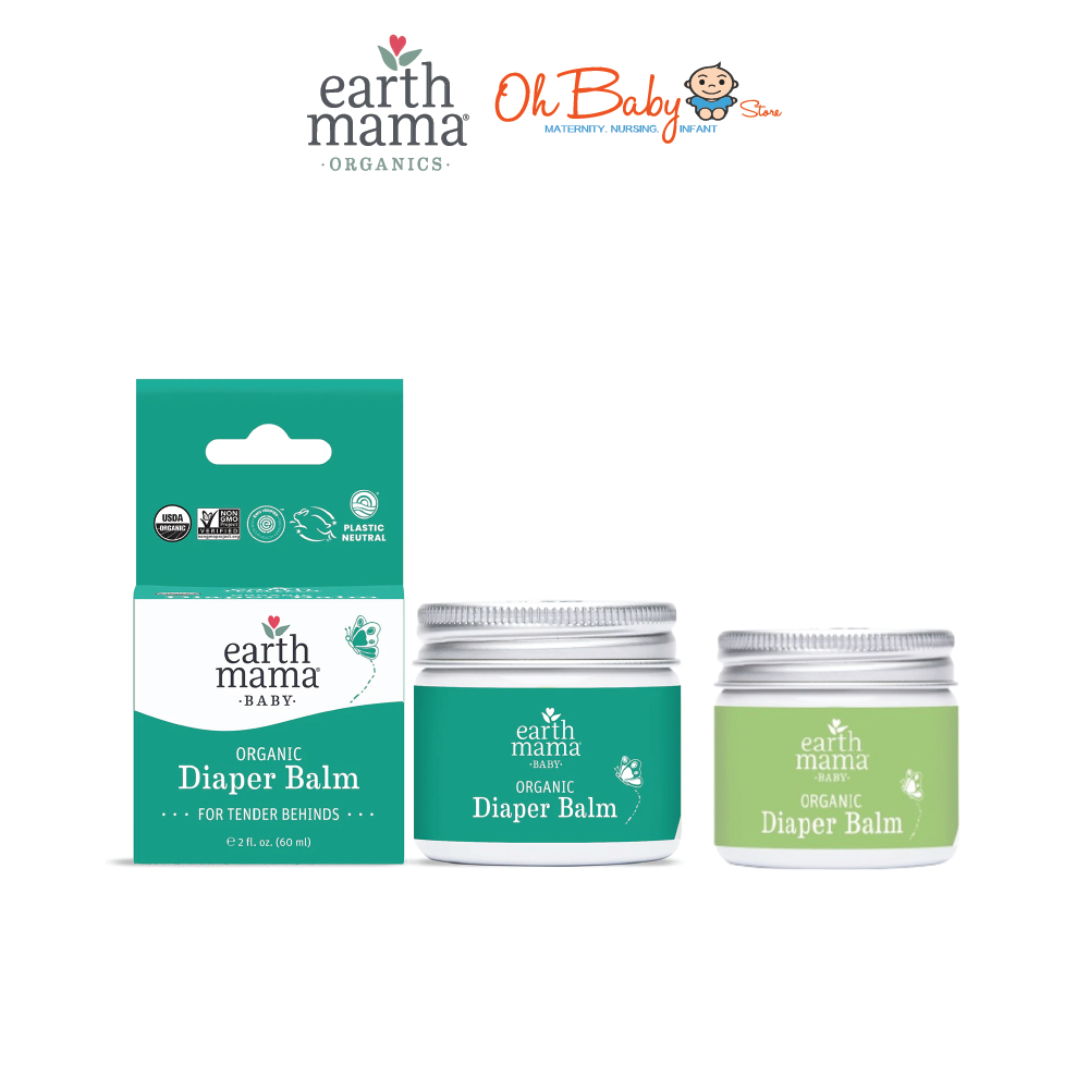 Earth Mama Organic Baby Diaper Balm 30ml/60ml | Shopee Malaysia