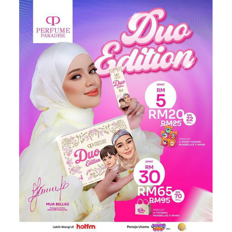 PERFUME BELLAZ X WARA FAMILY DUO (limited edition ) | Shopee Malaysia