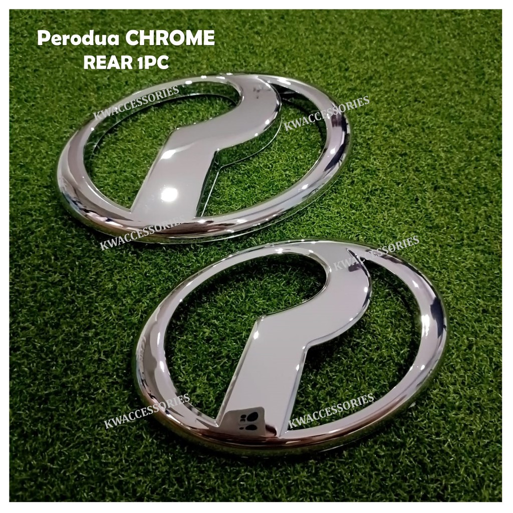 Perodua Logo Myvi Mg3 Facelift Aruz Axia Alza Bezza Logo wording Emblem ...