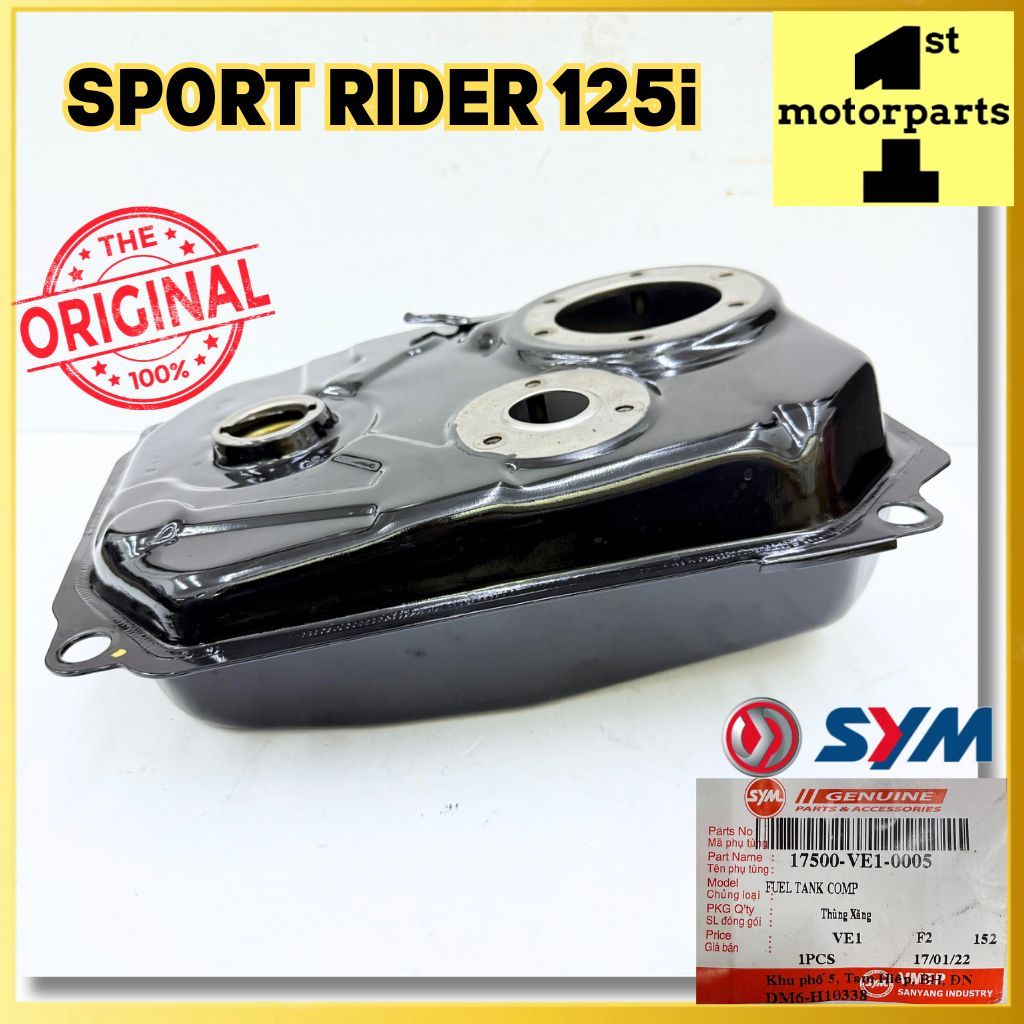 [100% ORI SYM] SYM SPORT RIDER 125i FUEL TANK TANGKI MINYAK PETROL TANK ...
